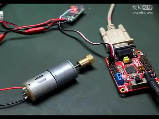 微型齿轮减速机控制器控制减速电机正反转和速度_标清