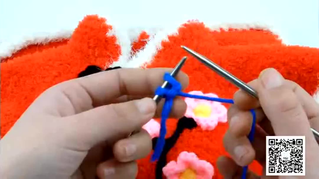 沫沫妈视频教程——纯手工编织可爱旗袍教程