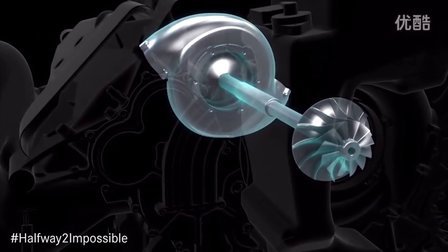 奔驰Mercedes F1 涡轮增压工作原理