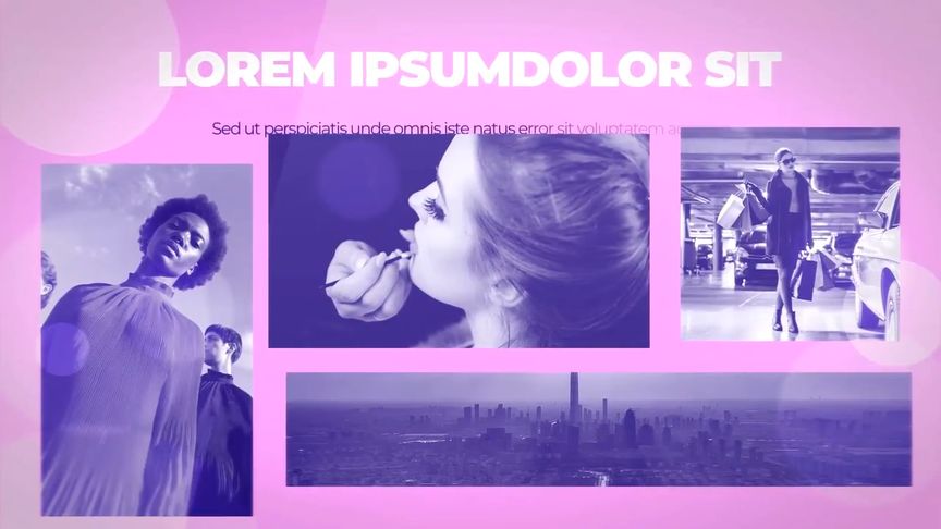 时尚新潮照片幻灯片AE模板#macz