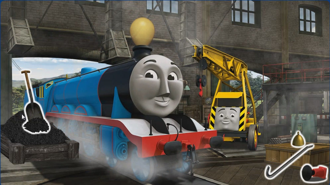 托马斯小心不要撞到小汽车 托马斯和他的朋友们游戏