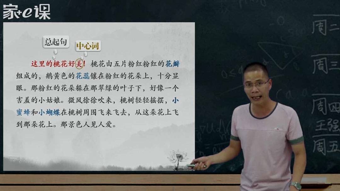 微作文之总分段落