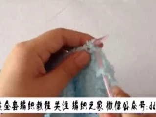用棒针织宝宝鞋视频教程b宝宝背心马甲(25)b宝宝帽子针织视频