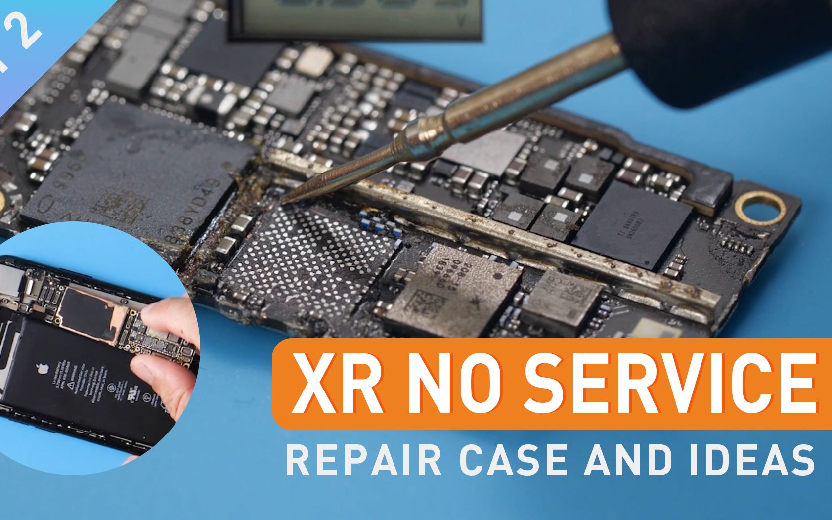【硬核教程】iPhone XR无服务,无基带维修案例(下)