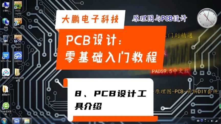 #电子厂 #PCB #零基础 国产立创EDA入门教程-8、PCB设计工具介绍
