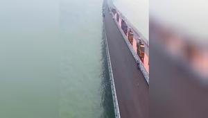 你见过世界上最长的桥吗?这场面很震撼啊!