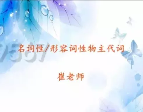 学英语入门 英语语法 人称物主代词表格