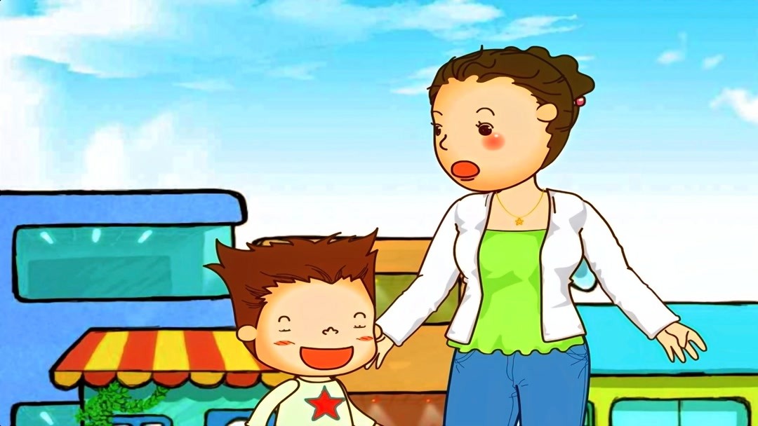 亲宝兜兜安全:不要乱接受礼物与不要乱穿马路,宝宝安全教育动画