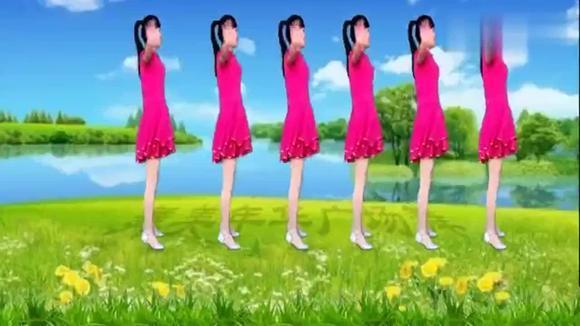 步广场舞《自由飞翔》好听好看,凤凰传奇