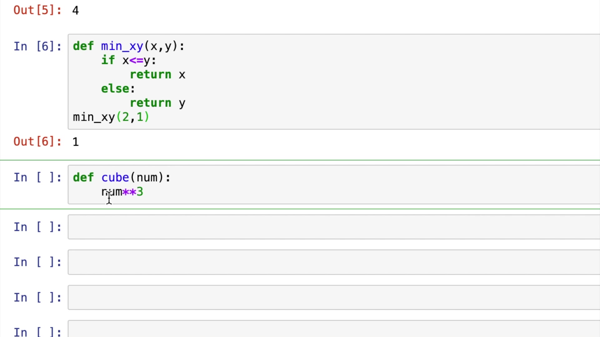 碎片化时间零基础自学Python第九期-函数定义