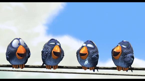 皮克斯经典奥斯卡获奖短片: 「鸟!鸟!鸟!」