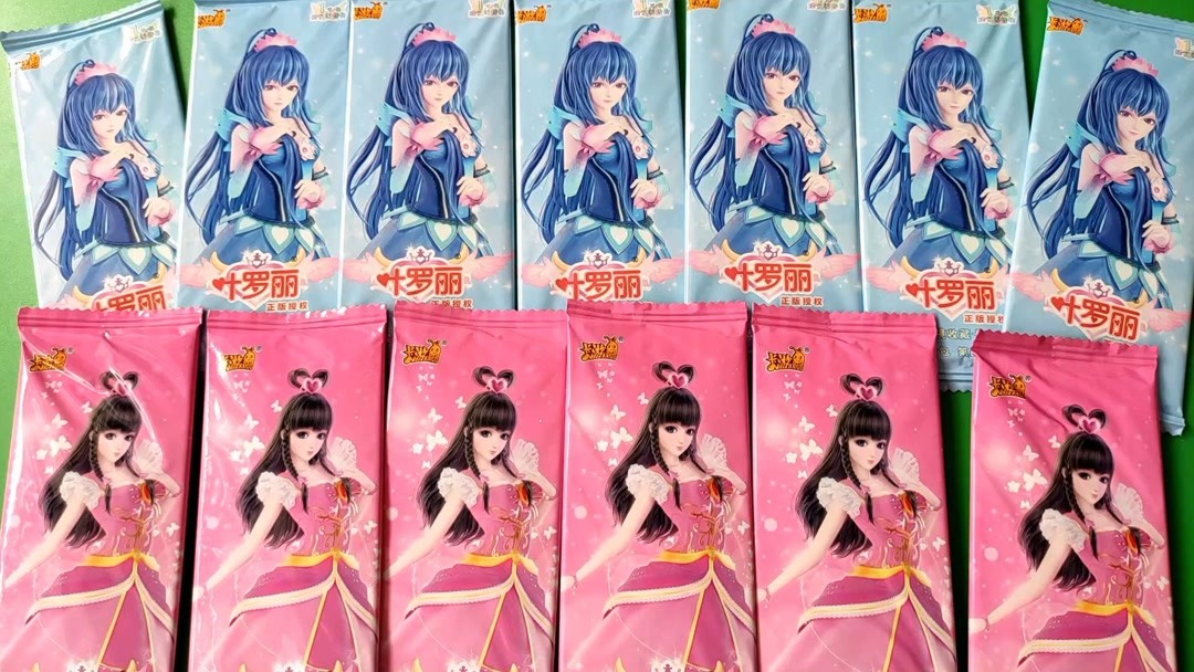 叶罗丽精灵梦卡牌开包,两款卡牌能拆出SSR卡吗?运气怎么样