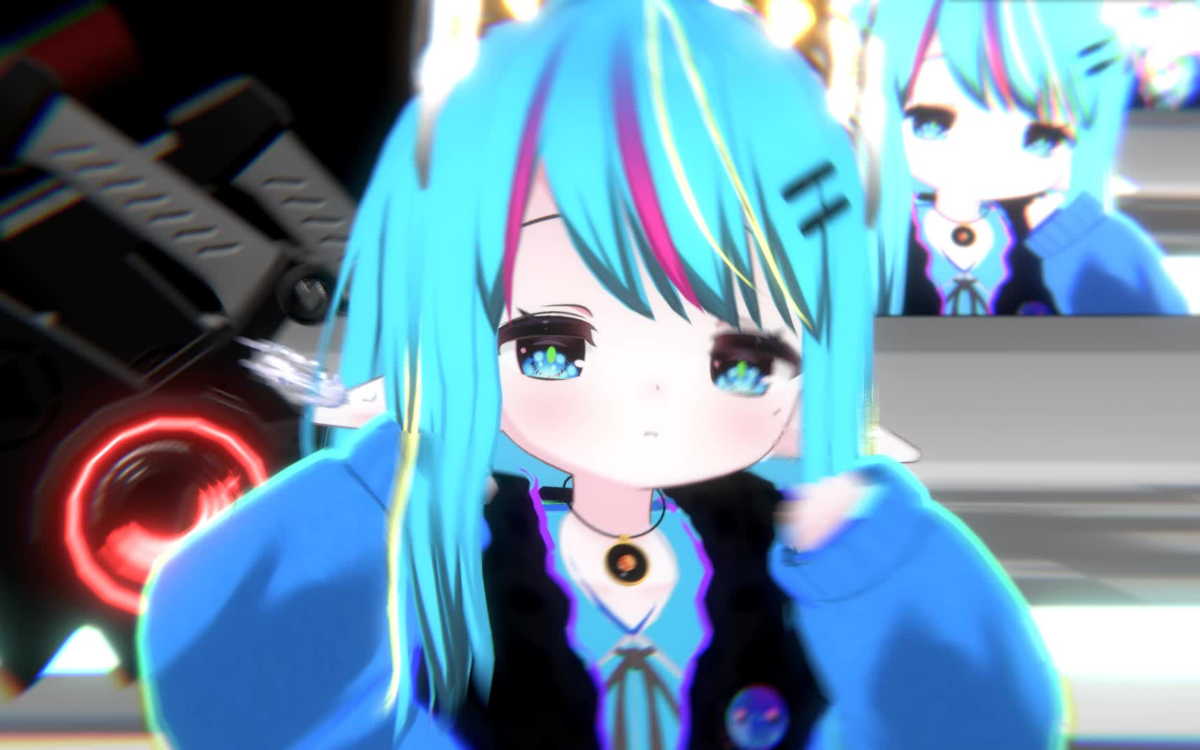 整活群友的VRChat MMD房 单人舞 グッバイ宣言