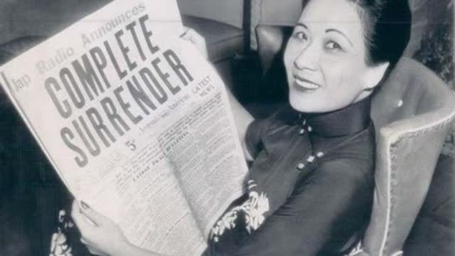 宋美龄去世后,账户余额被打开,里面数字不敢相信