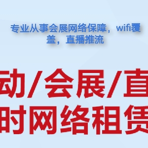 临时网络搭建保障 