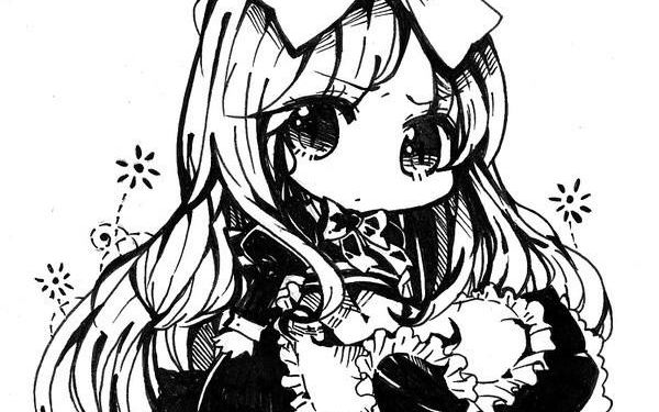 【橡皮章教程】经验分享——眼睛和头发的刻法