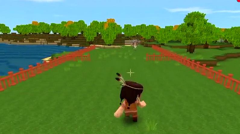 迷你世界:蠢萌蠢萌的小表妹,跟她玩游戏,搞笑死了!