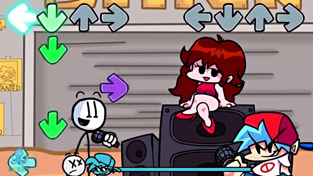 FNF周五放克动画:放克模组vs亨利 3.0整周!