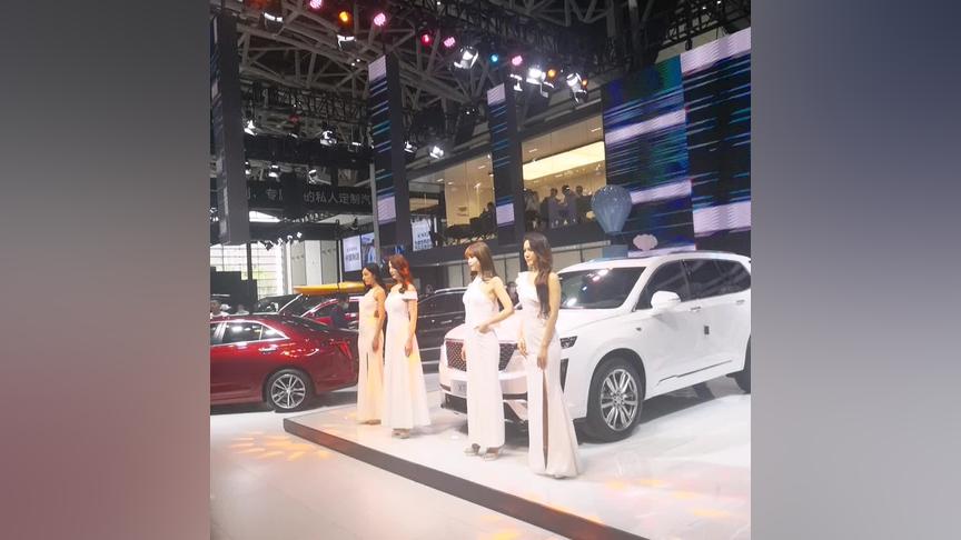 #车展模特 #车展现场 模特都好靓!