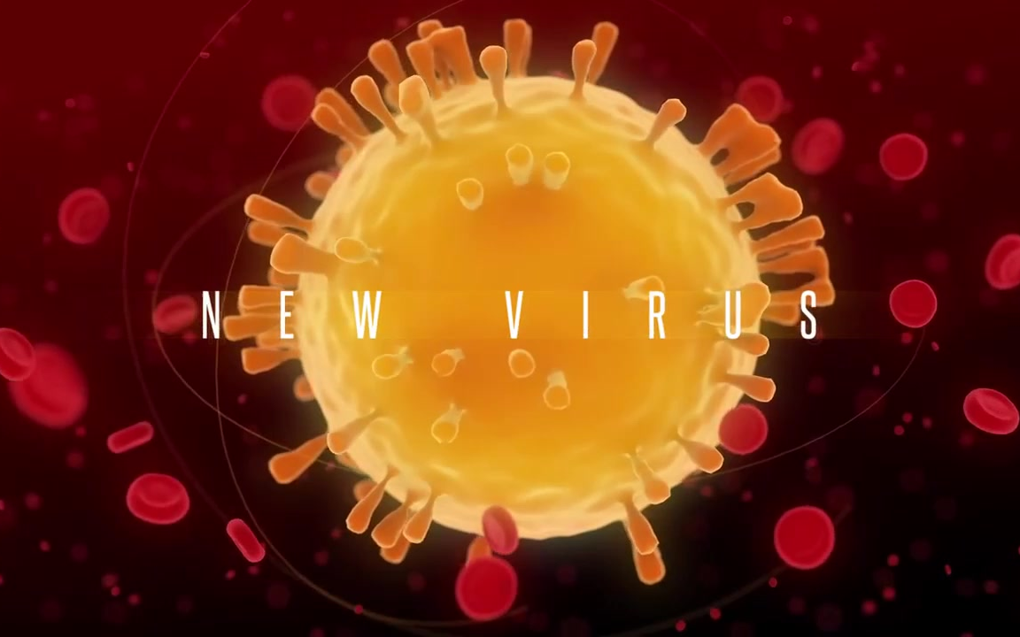 Premiere模板-新型冠状病毒视频流行病毒感染药物治疗新闻报道模板