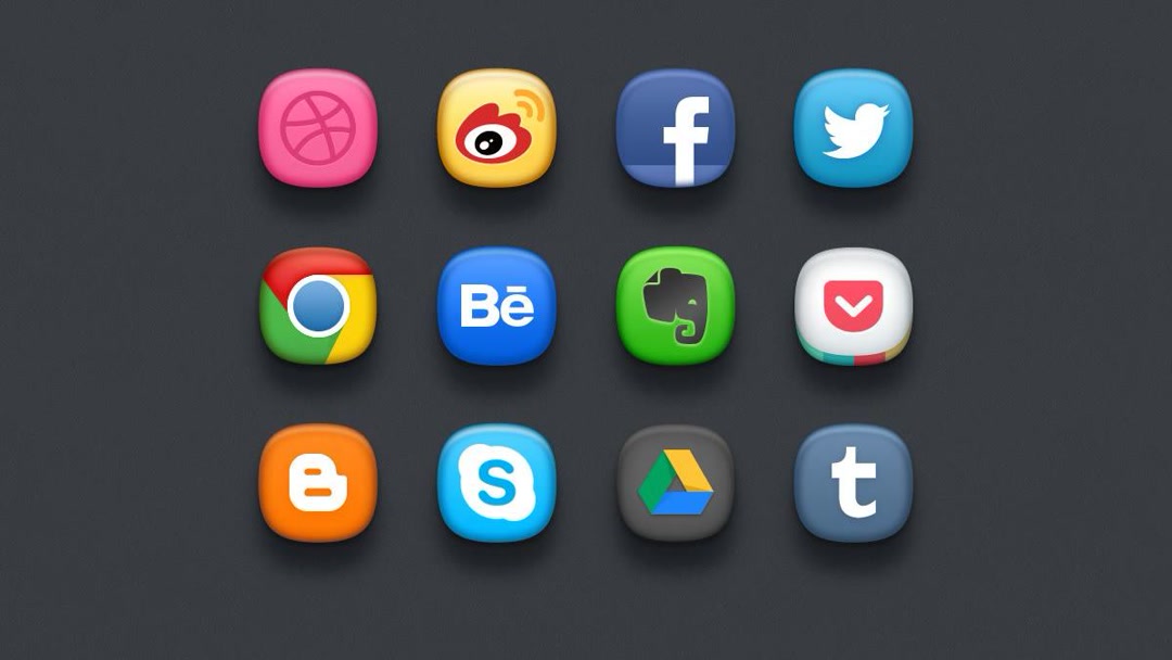 【UI设计教程】:第8章 图标设计