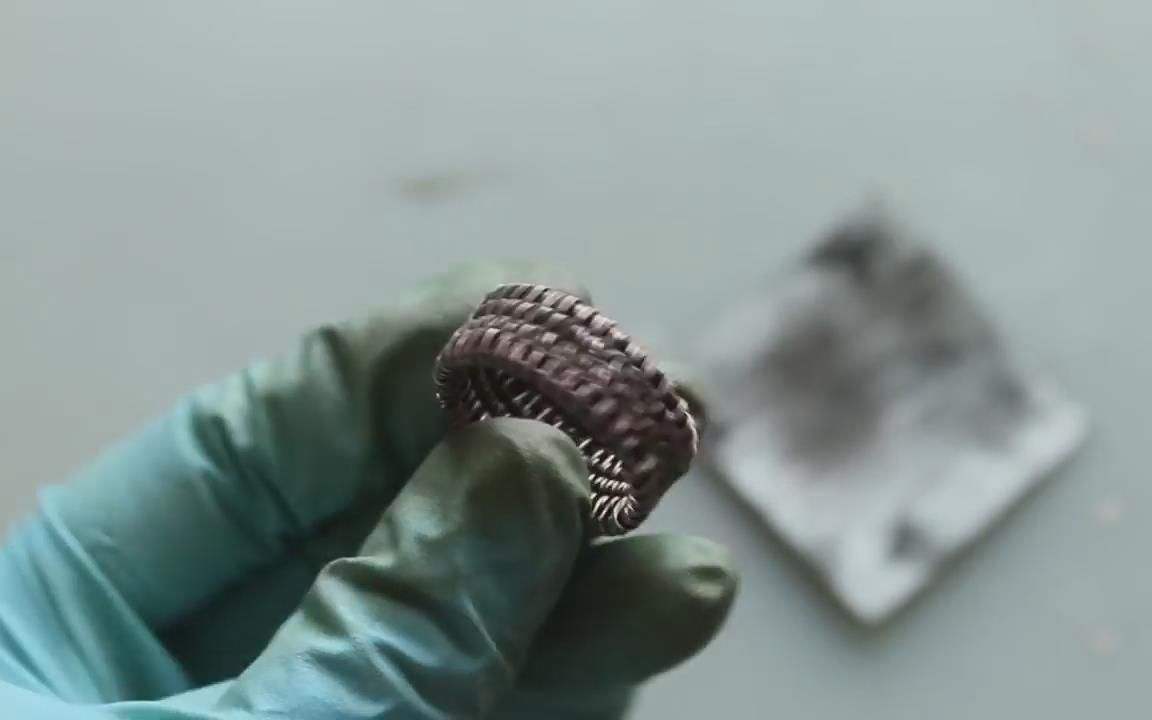 【静默的美好】绕线编织戒指教程