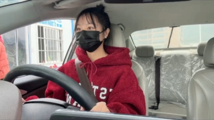 科目二模拟,看小姐姐越战越勇