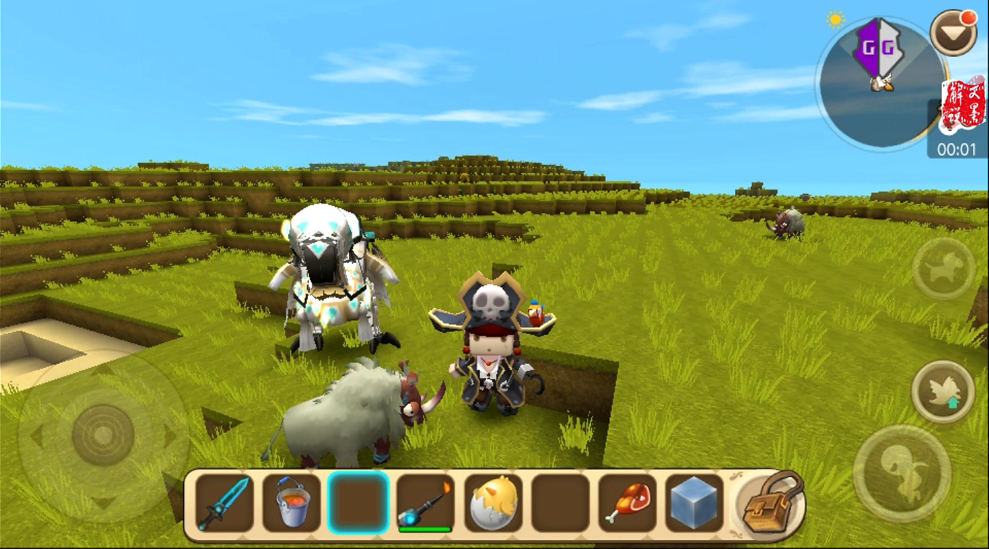 【文墨】 迷你世界教你怎么得化石龙与麒麟