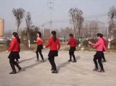 西部放歌广场舞 中华全家福