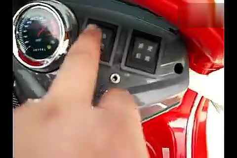 新款宝马宝宝玩具车四轮双驱电瓶车儿童车电动车汽车遥控跑车 视频