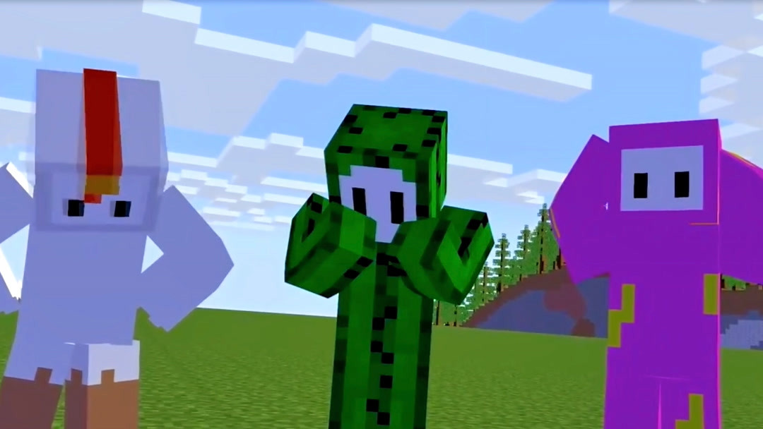 我的世界怪物学院:怪物户外推门大赛挑战!结果不服气!