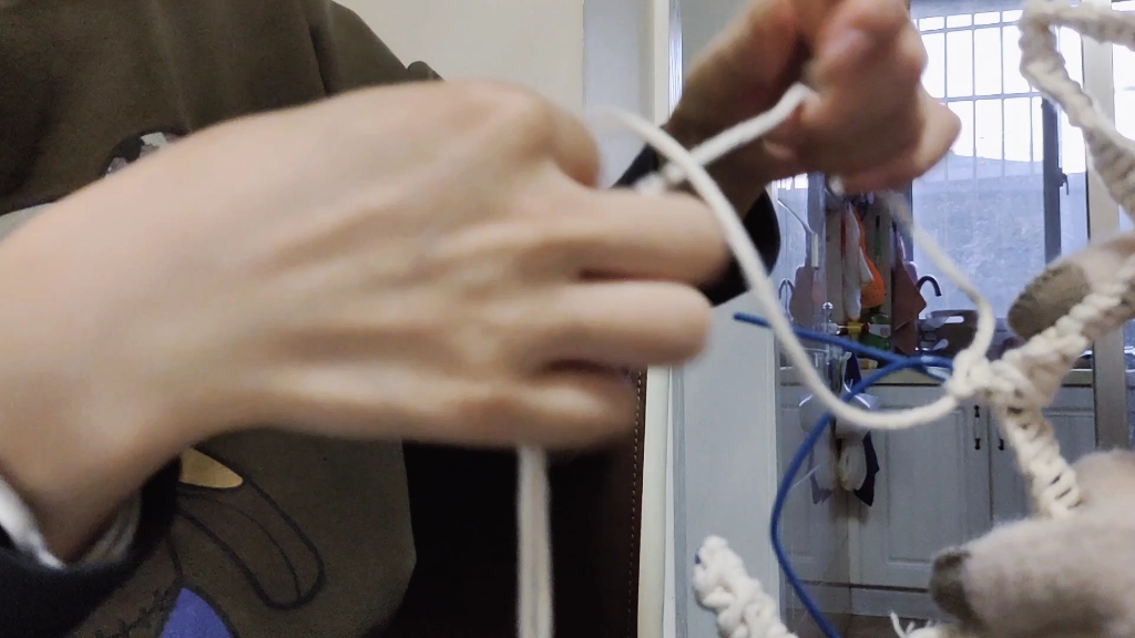 【手工DIY】·铁衣钩和麻绳门牌的故事