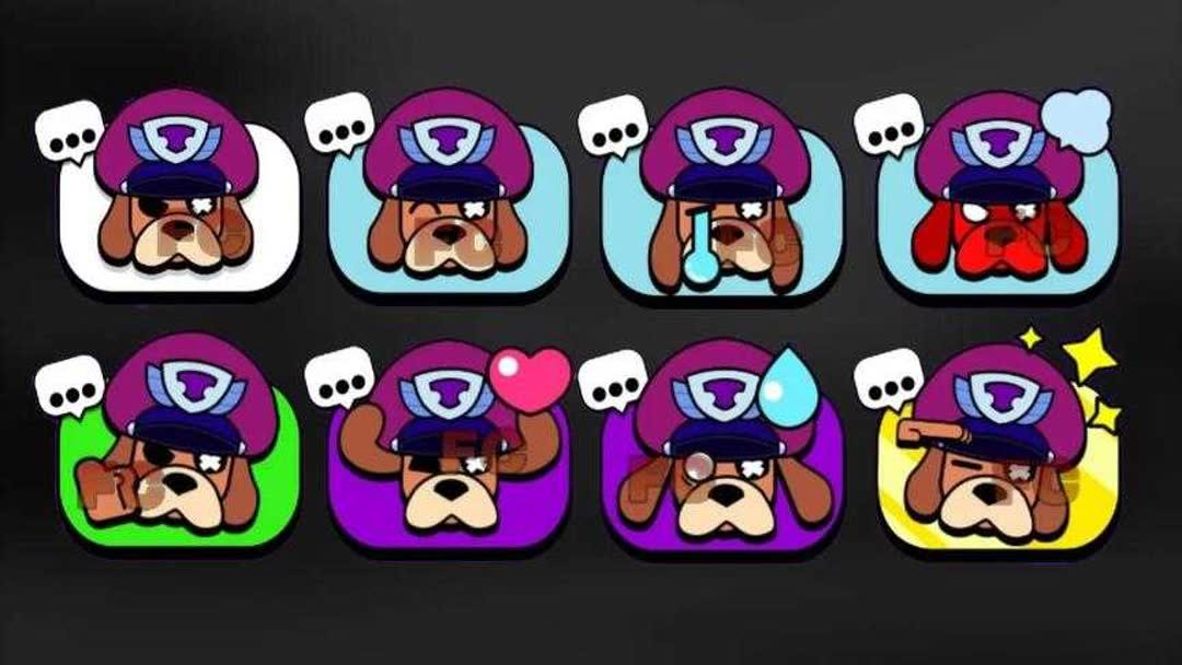 【荒野乱斗】新英雄的所有表情展示