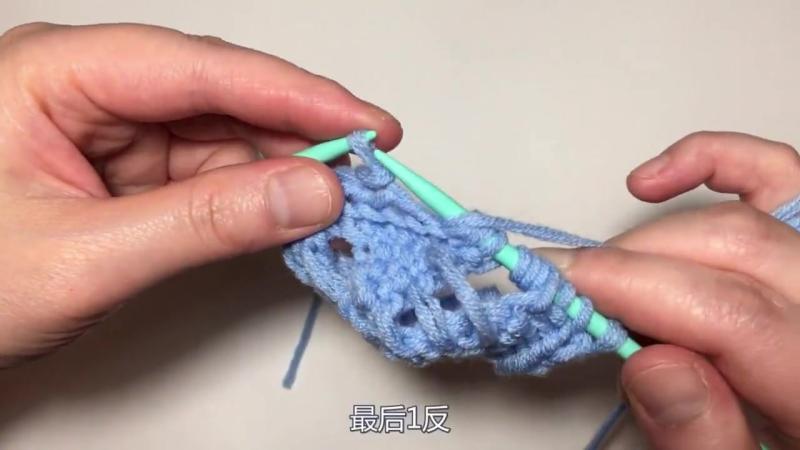 试试用这款花样织毛衣,一款镂空蝴蝶花编织教程,效果会让你惊艳