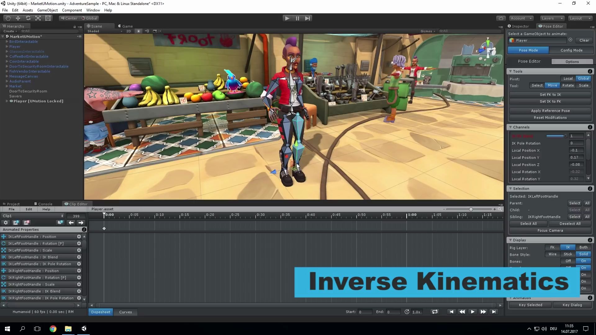 角色骨骼动画工具Unity游戏素材资源 RRCG
