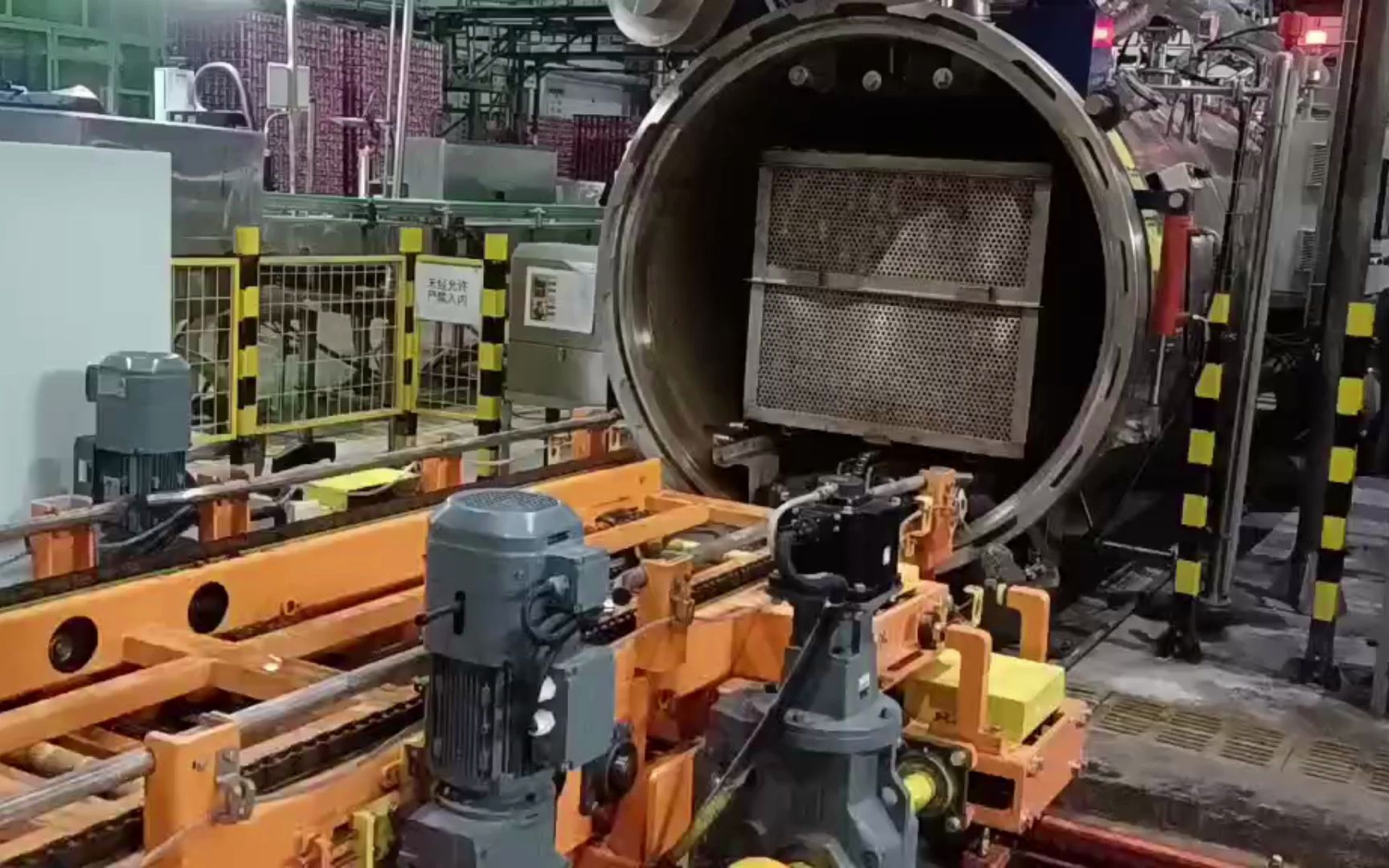 蒸汽杀菌锅 高温连续性自动化产线杀菌设备