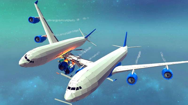 Besiege围攻:模拟各种大飞机空中相撞