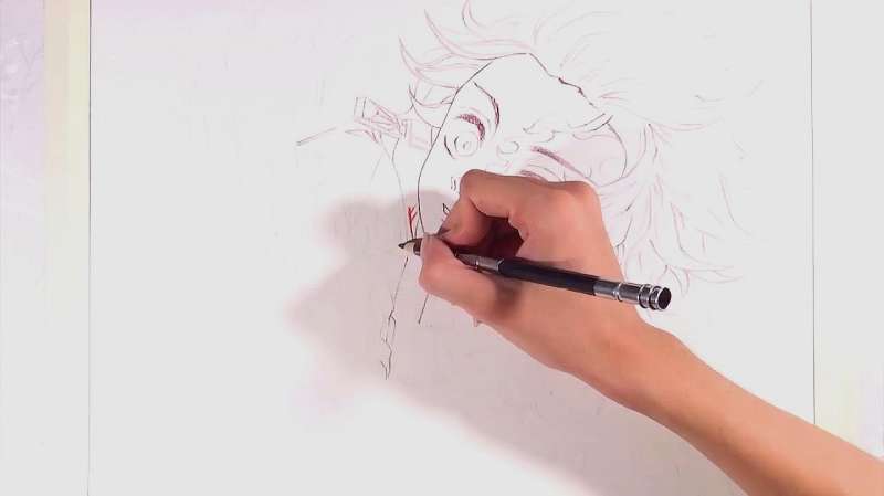 看看高手如何画动漫的,这画的是谁?看半天没认出来!