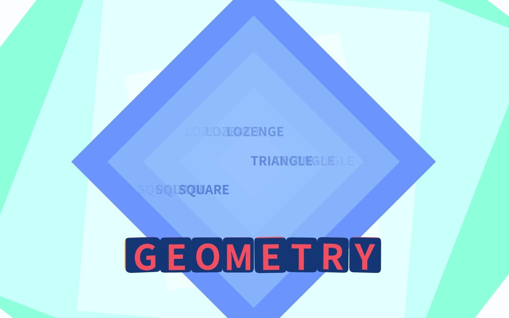 摆一半 没看头系列 AE图形动画——几何