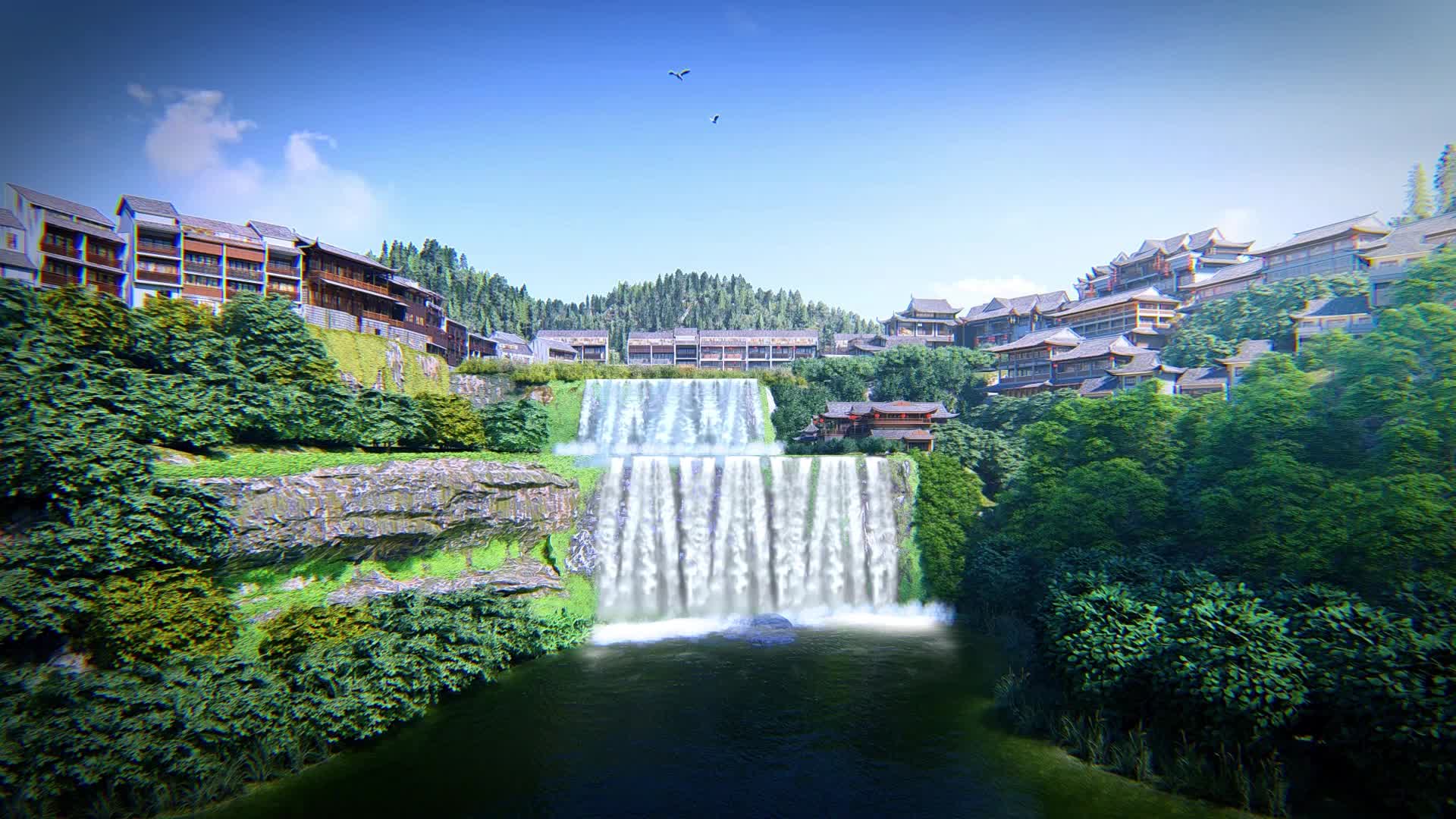 lumion渲染动画演示