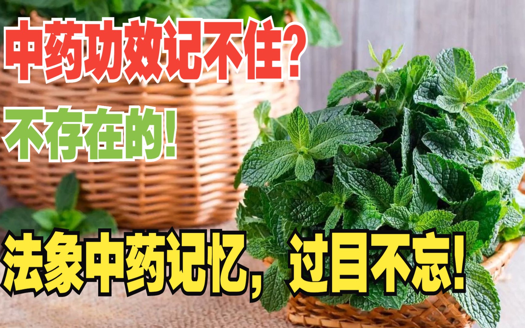你还在为记不住中药功效而烦恼?我有奇招!