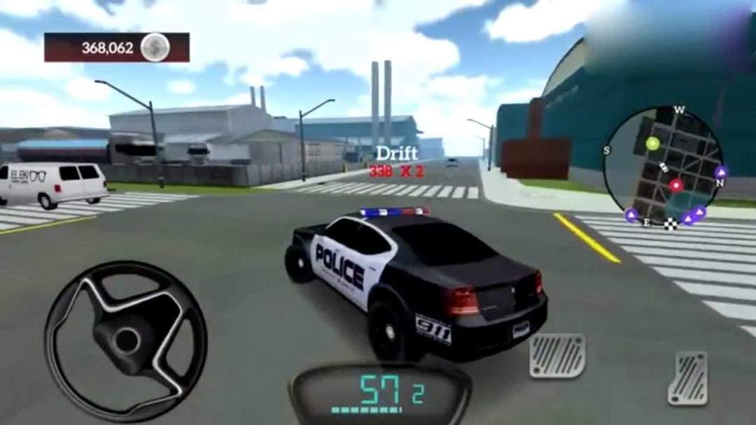 挖掘机小游戏警车模拟器