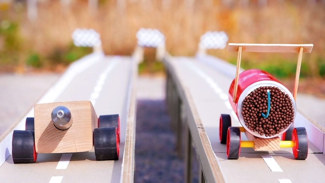 手工实验室:利用二氧化碳动力制造汽车与增压可乐罐