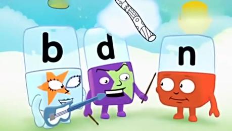 宝宝英语启蒙早教动画 学习字母积木