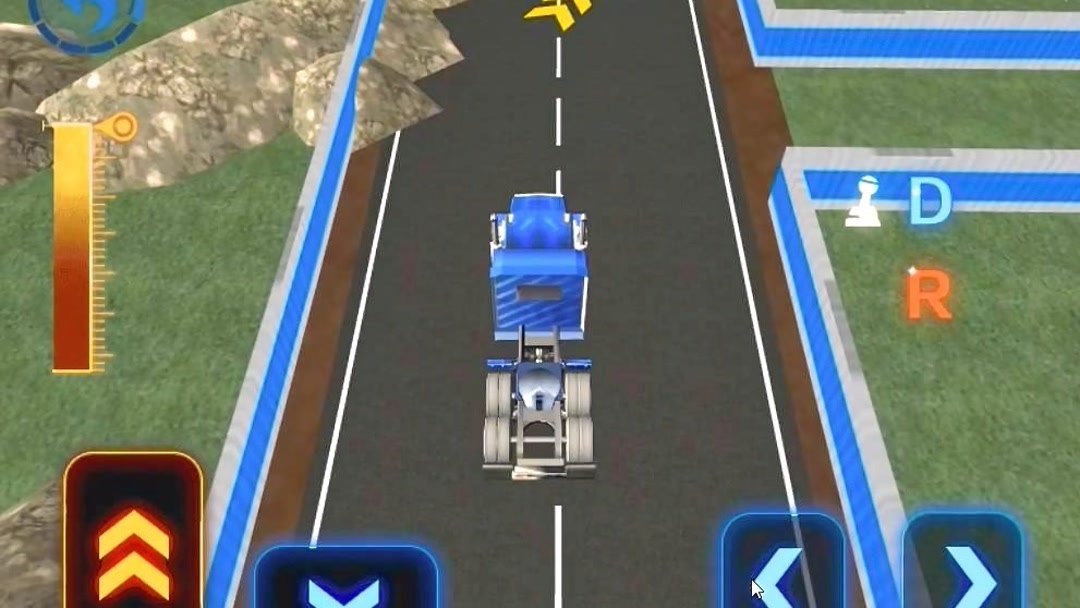 【糖果|柠檬】油罐车驾驶模拟开始了,不知道能否通过小游戏