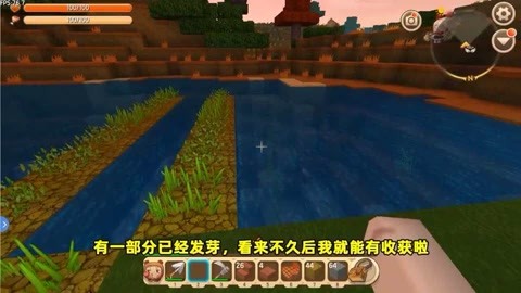 迷你世界:果果吃素日渐消瘦,为了吃上鸡肉,修建鸡圈引诱小鸡