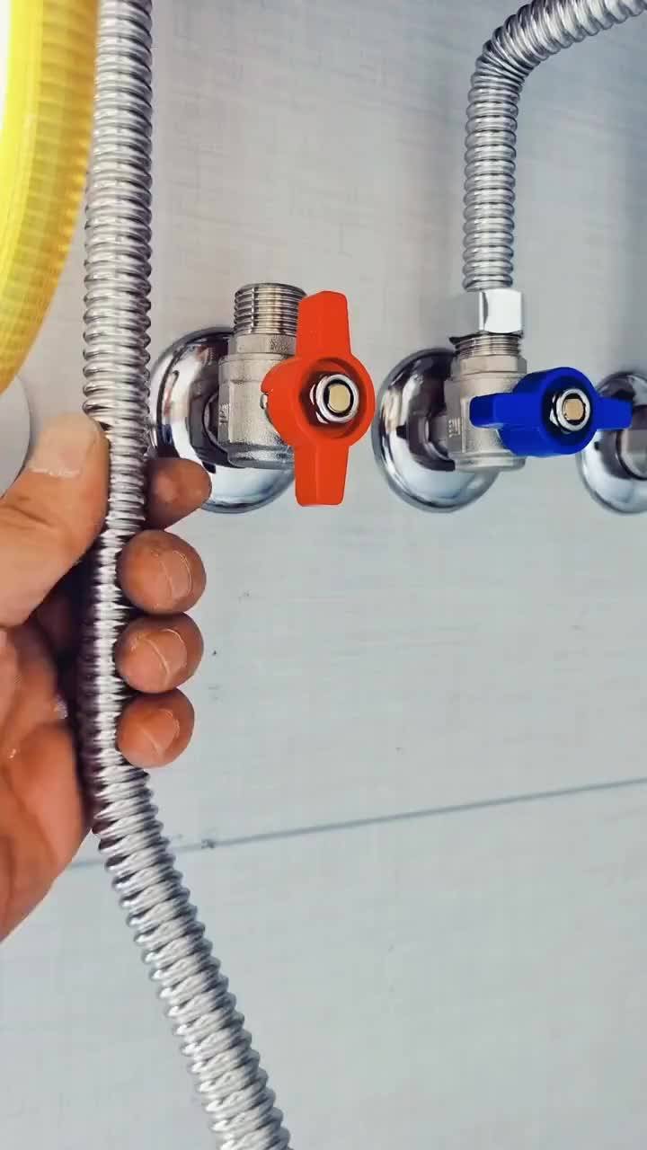 波纹管这样接,好看又美观