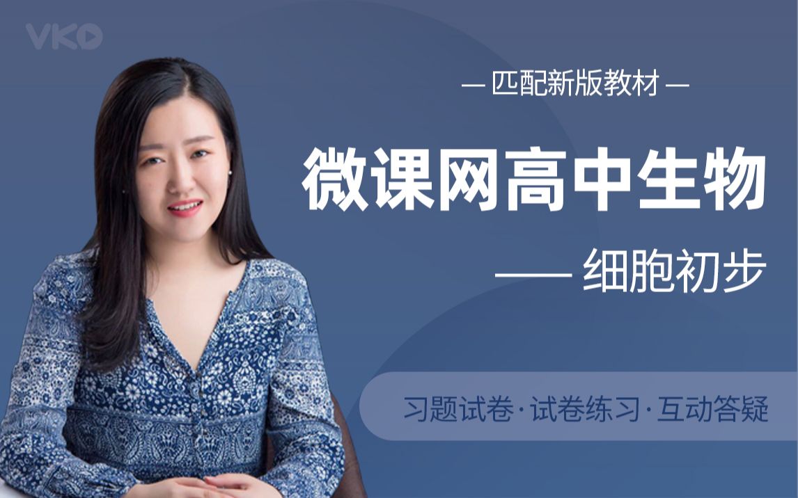 〖微课网〗高中生物翟思茗老师必修同步知识点视频课程- 细胞学说