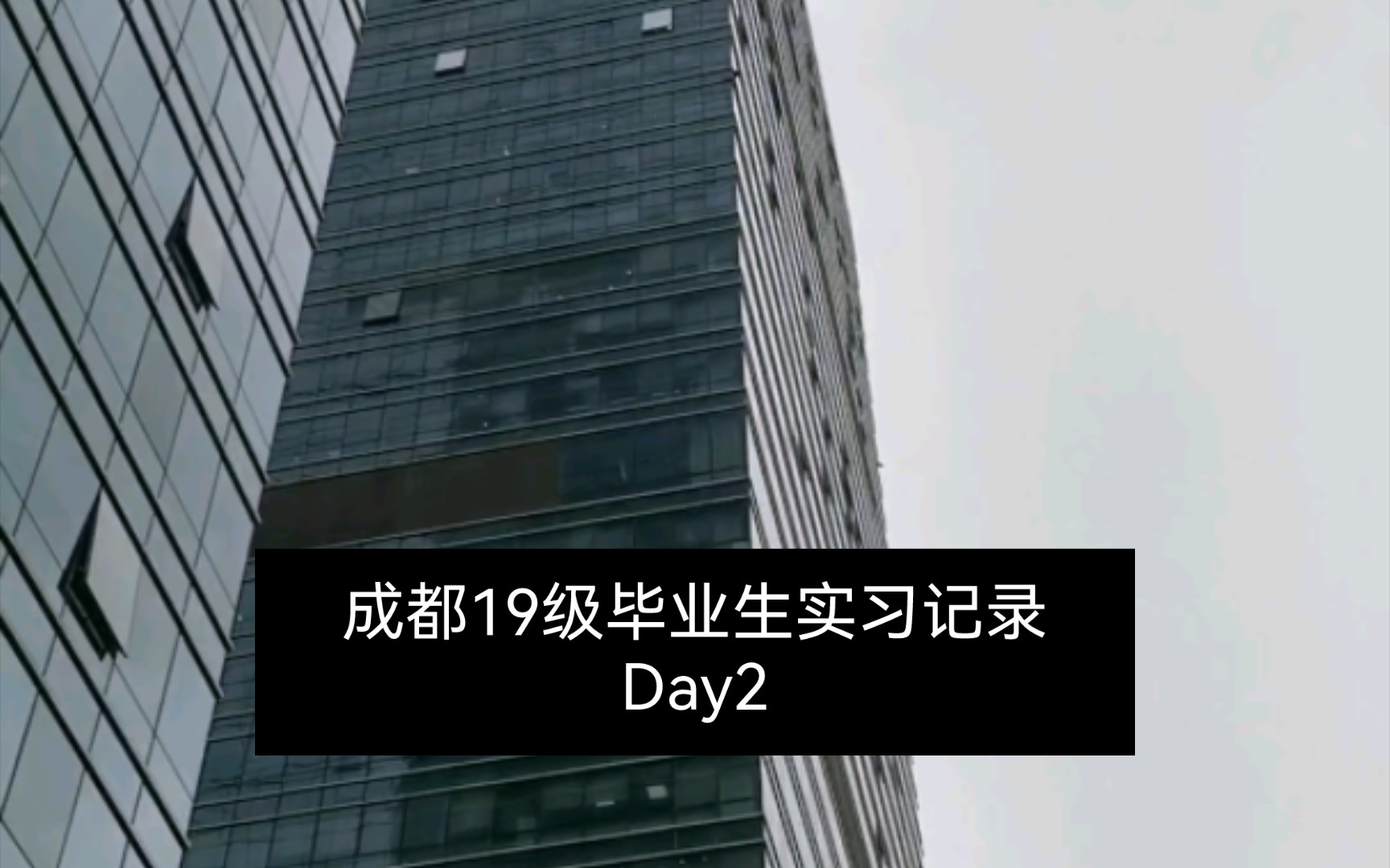 成都19级毕业生实习日记Day2