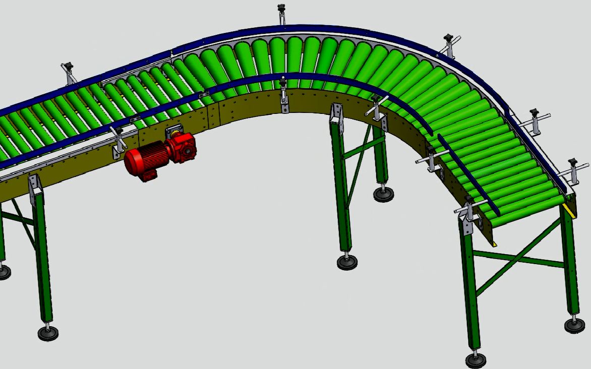 SolidWorks非标自动化设计教程案例:辊子输送机入门
